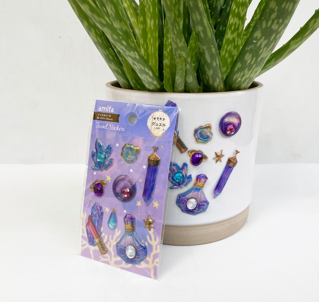 Gemstones, Sticker Stickers - Etsy