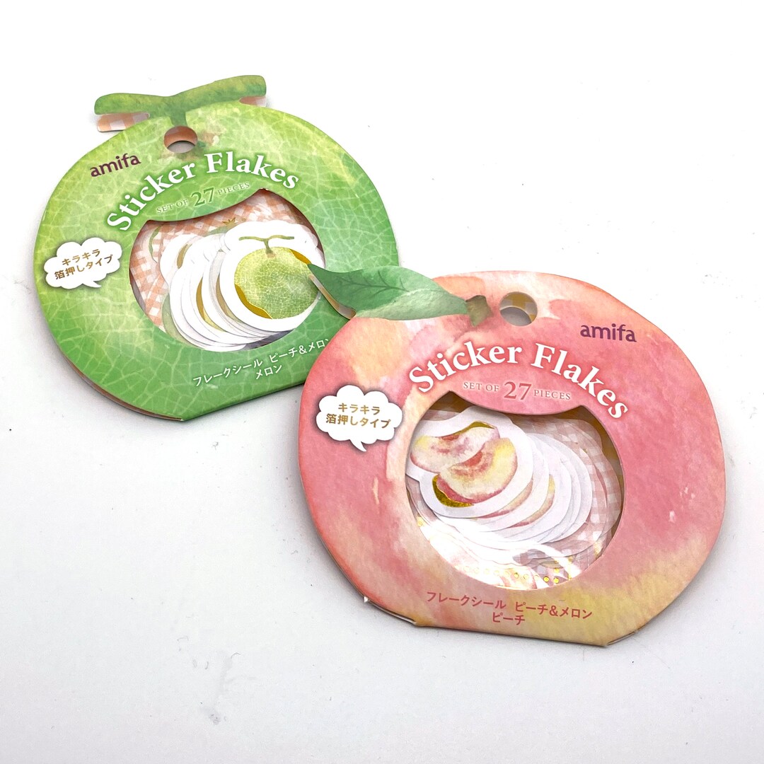 Peach / Melon, Stickers, Stickers, - Etsy