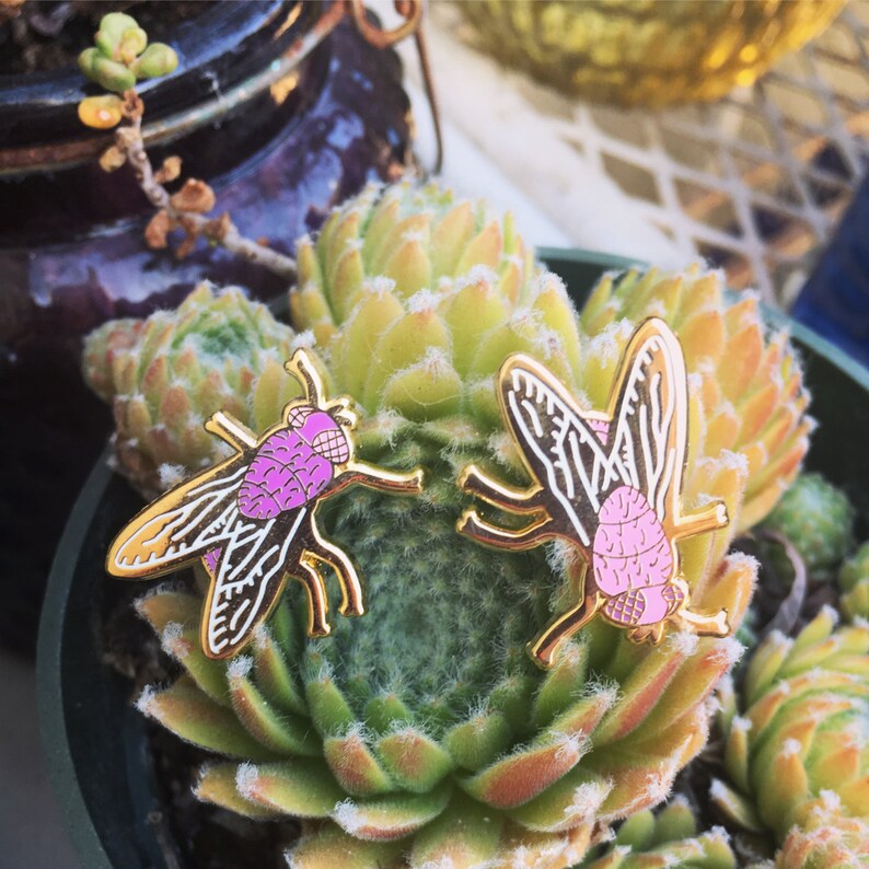 Fly Pin - Etsy