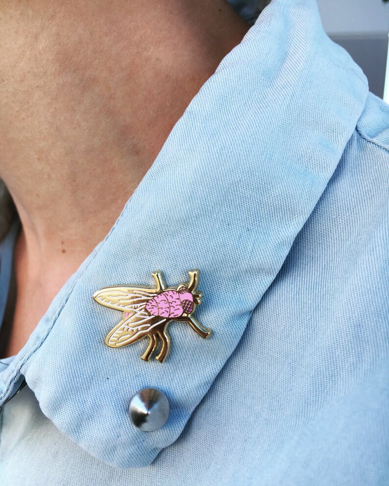 Fly Pin - Etsy
