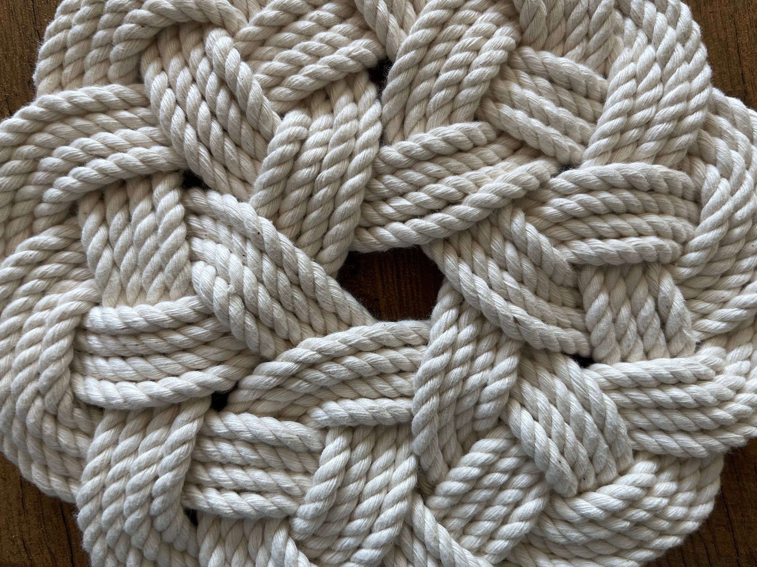 Sailor Knot Rope Trivet for Hot Dishes, Plant Pot Mat, Useful Gifts for ...