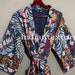 LUXURY ! Quilted Robe, Quilted Kimono, Robes , Traditional Kimono ...