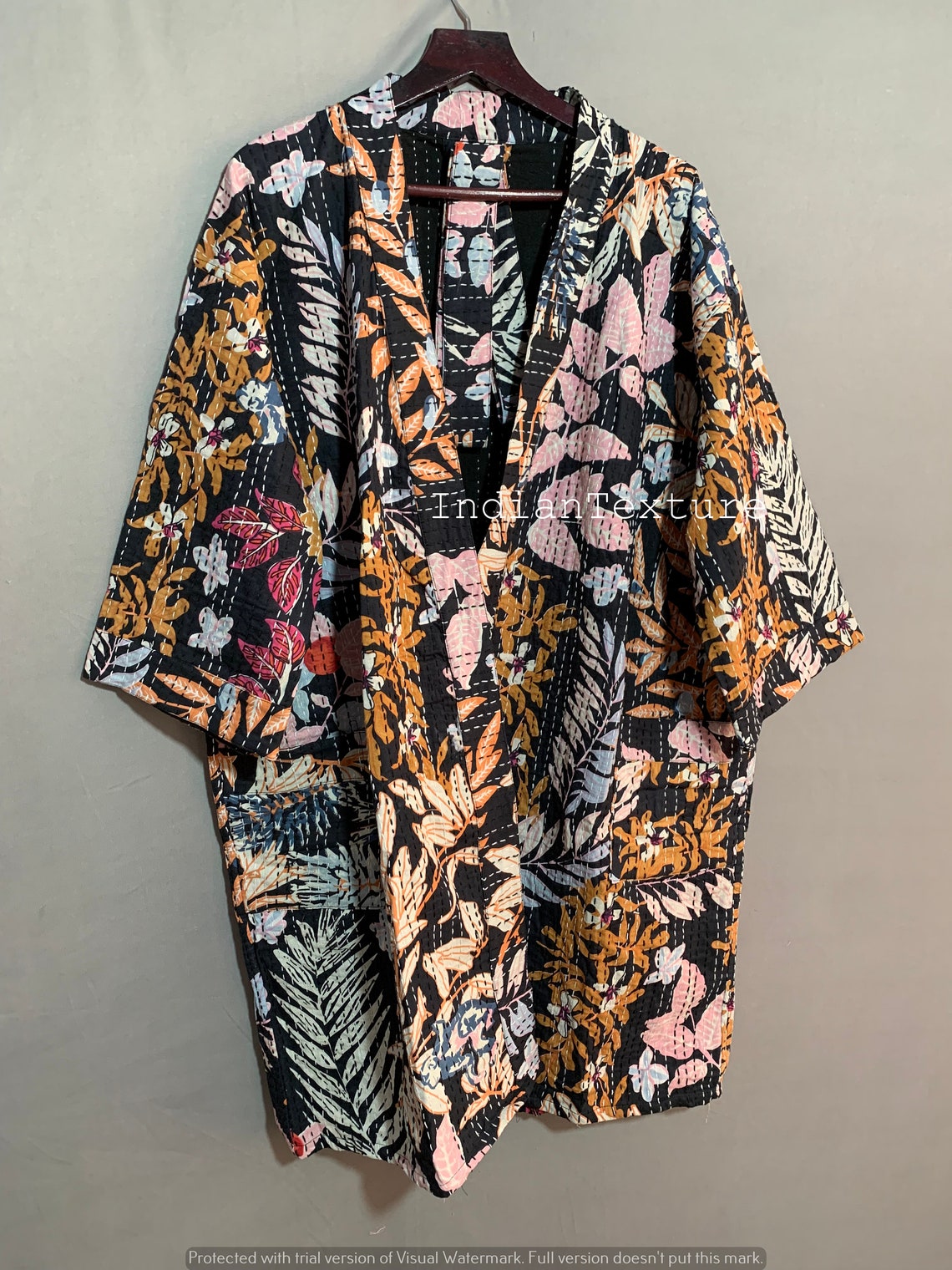 LUXURY Quilted Robe Quilted Kimono Robes Traditional - Etsy