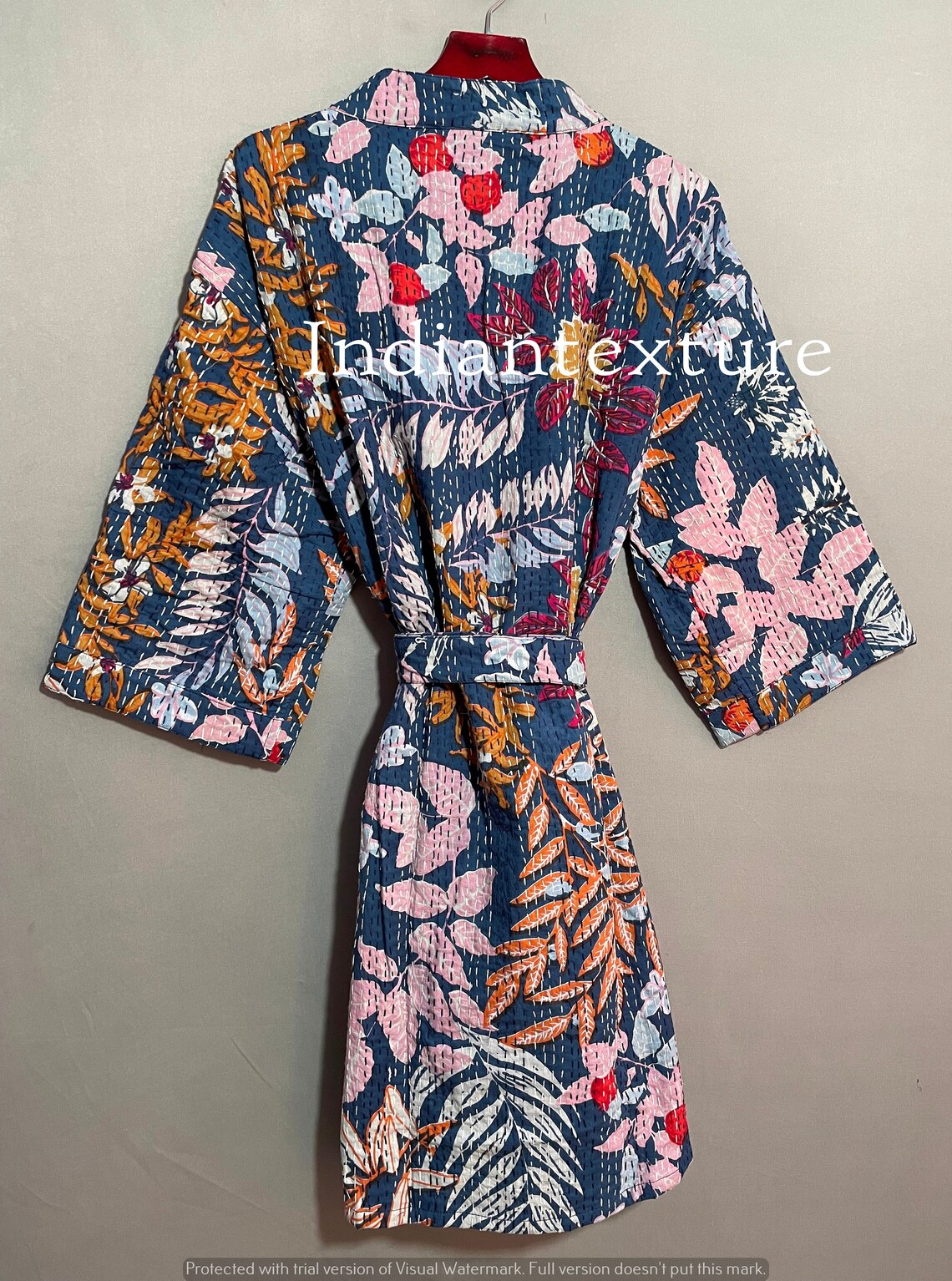 LUXURY ! Quilted Robe, Quilted Kimono, Robes , Traditional Kimono ...