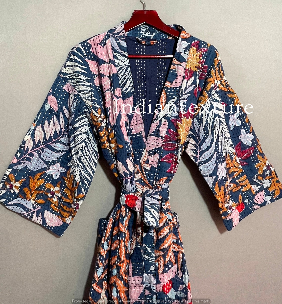 LUXURY Quilted Robe Quilted Kimono Robes Traditional - Etsy