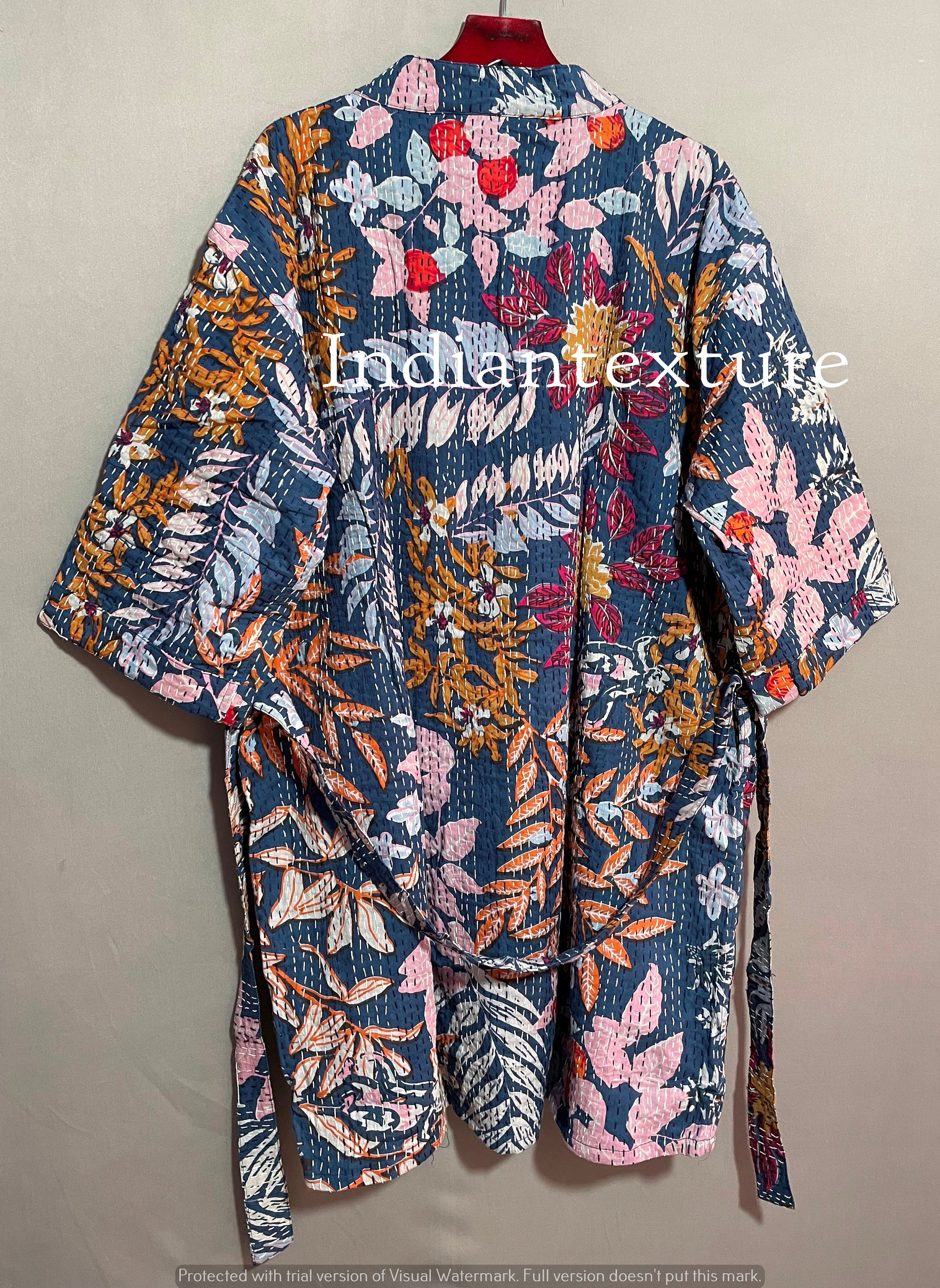 LUXURY Quilted Robe Quilted Kimono Robes Traditional - Etsy