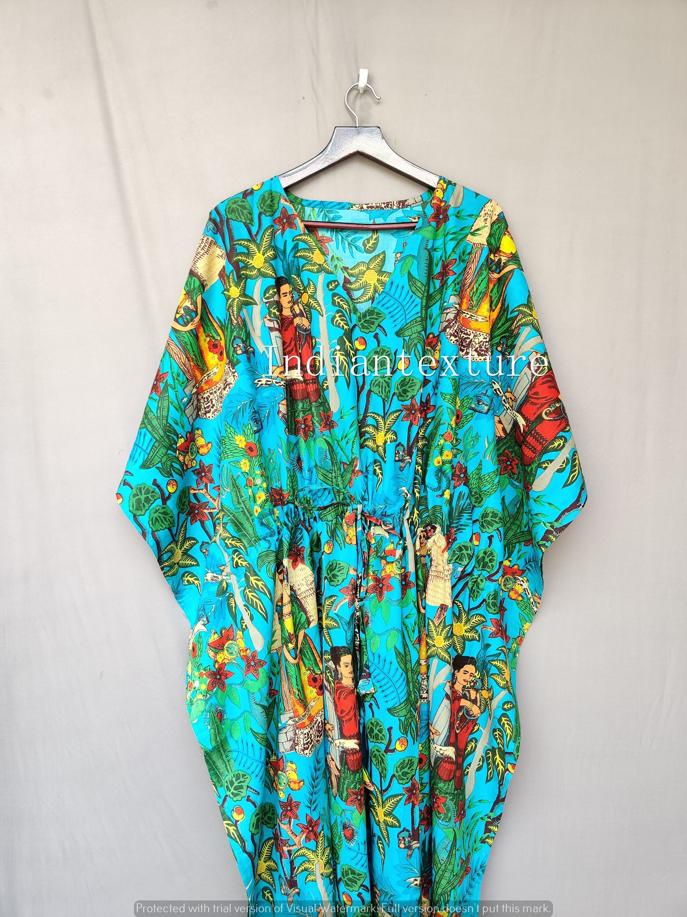 Indian Cotton Kaftan. Women Wear Kaftan. Maternity Wear Dress. Dressing ...