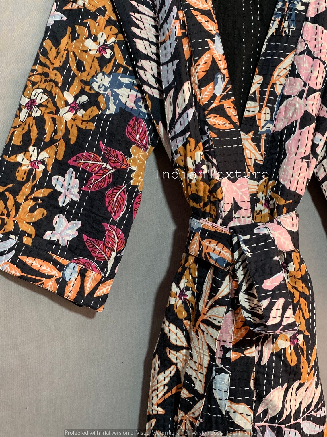 LUXURY Quilted Robe Quilted Kimono Robes Traditional - Etsy