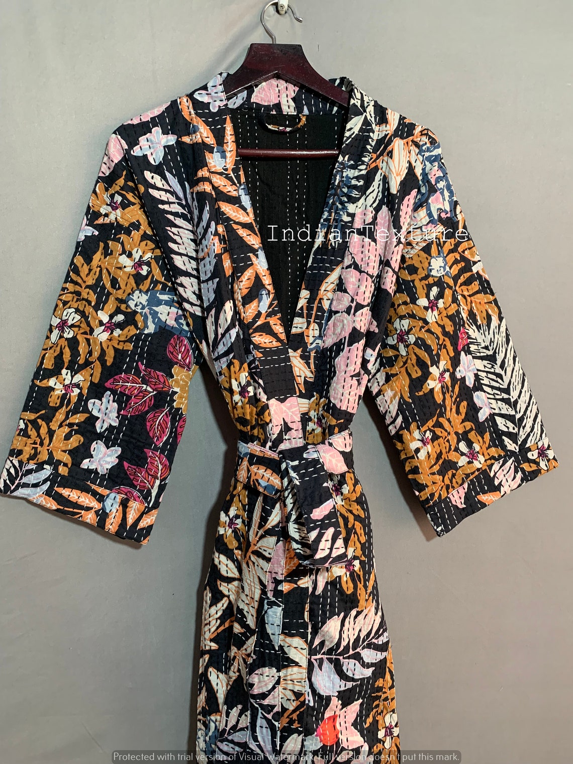 LUXURY Quilted Robe Quilted Kimono Robes Traditional - Etsy