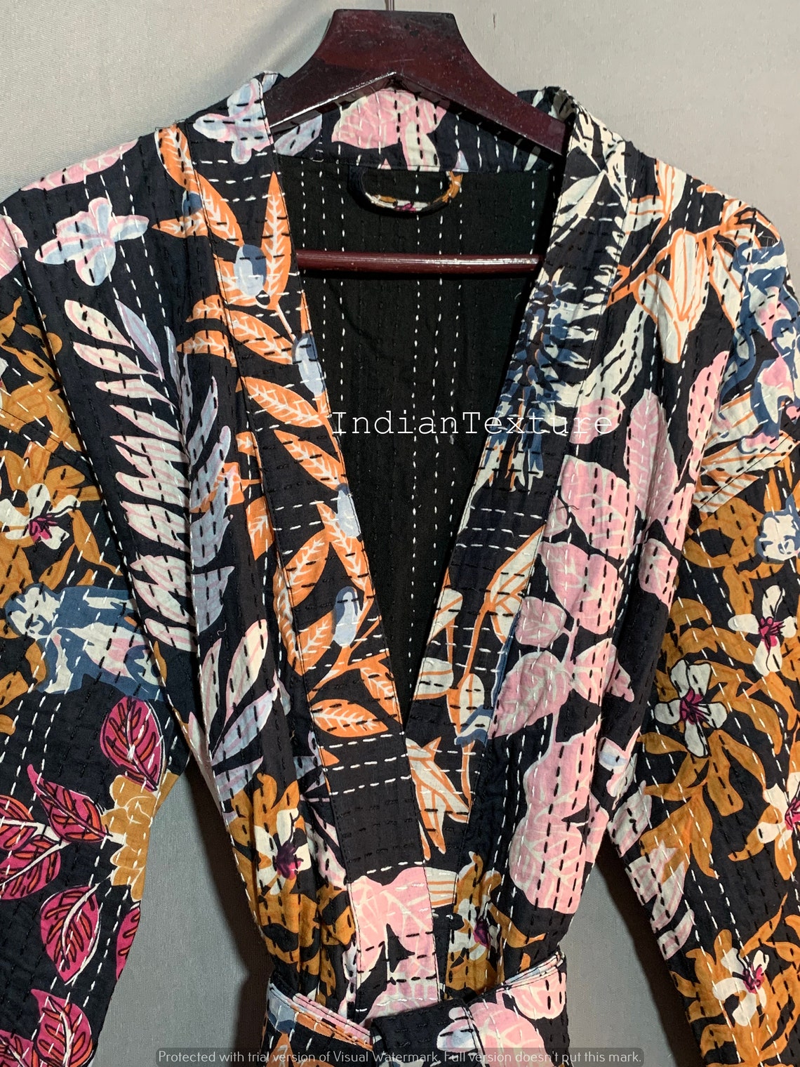 LUXURY Quilted Robe Quilted Kimono Robes Traditional - Etsy