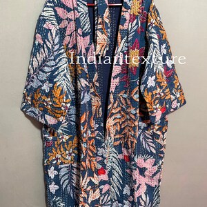 LUXURY ! Quilted Robe, Quilted Kimono, Robes , Traditional Kimono ...
