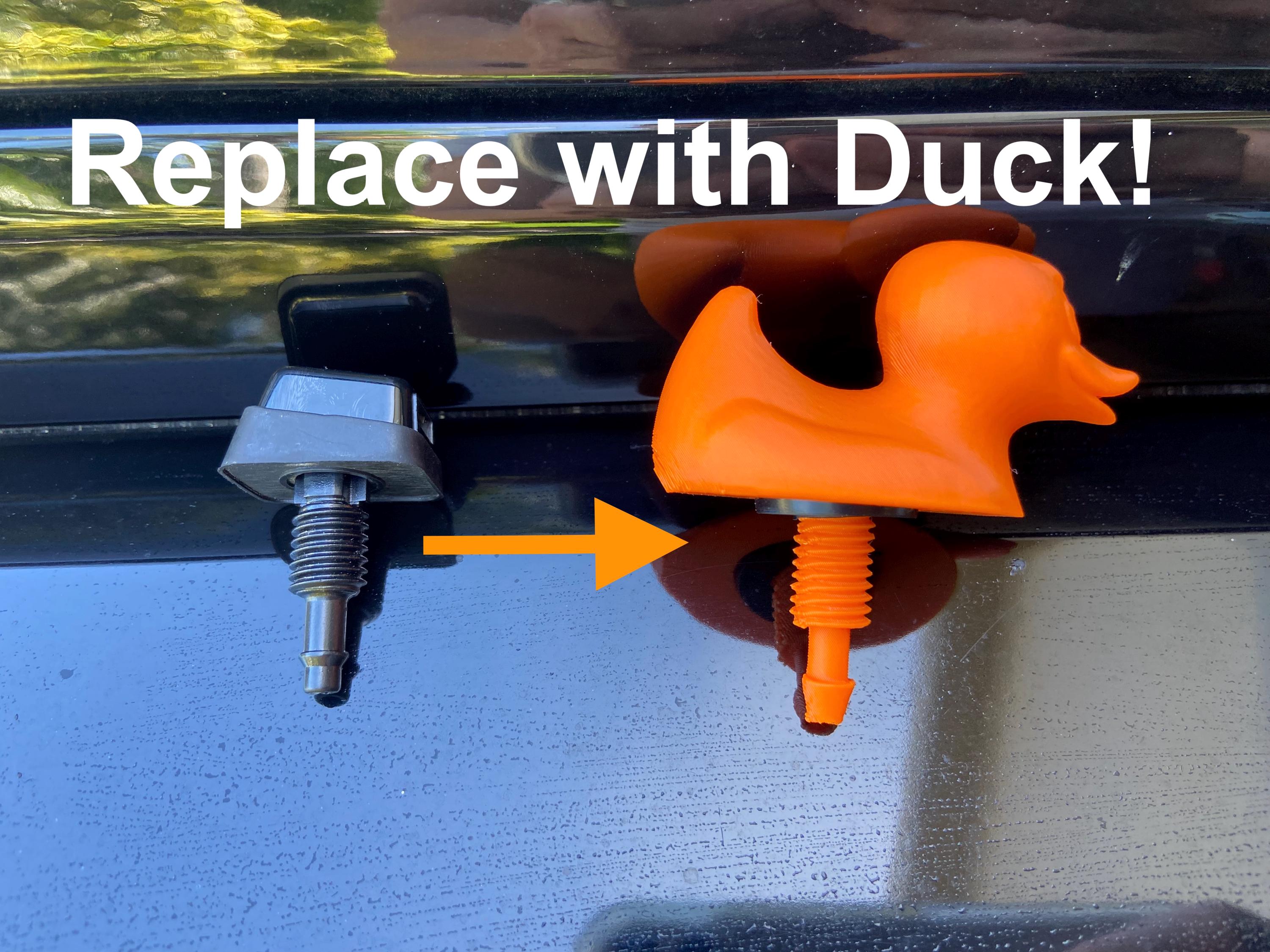 Duck Rear Windshield Washer Nozzle - Etsy