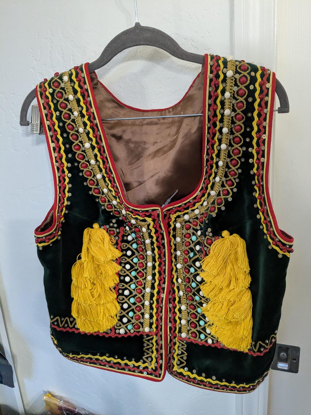 Vintage 60s Handmade Polish Vest Corset NWT - Etsy