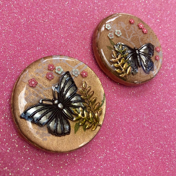 Butterfly Magnets - Etsy