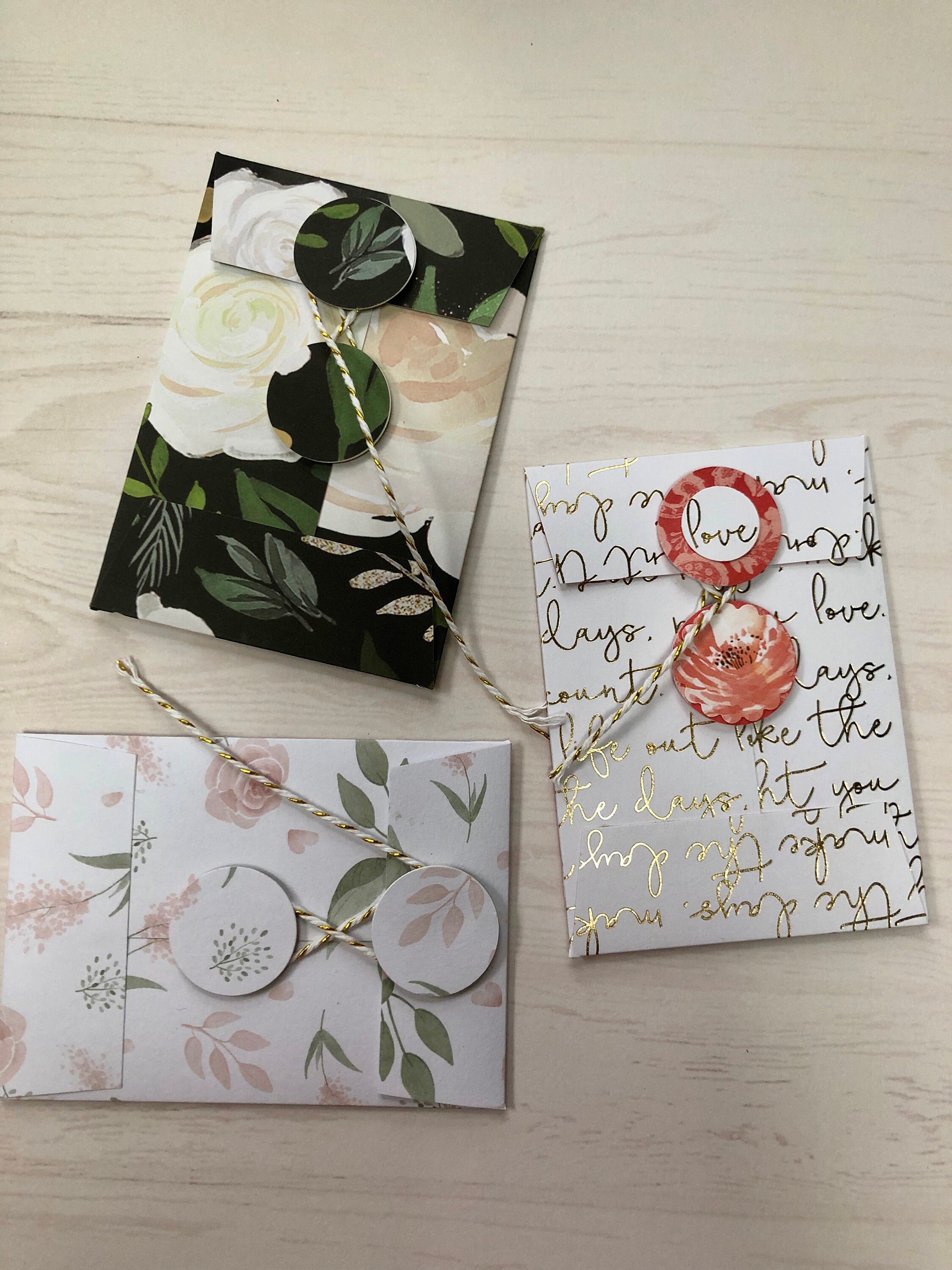 Set of 3 Dress up Your Gift Card Policy Envelopes - Etsy