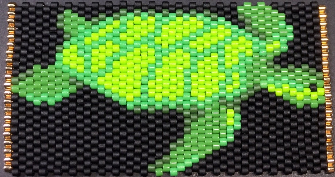 PATTERN - Single Peyote - Turtle Pen Wrap - Etsy