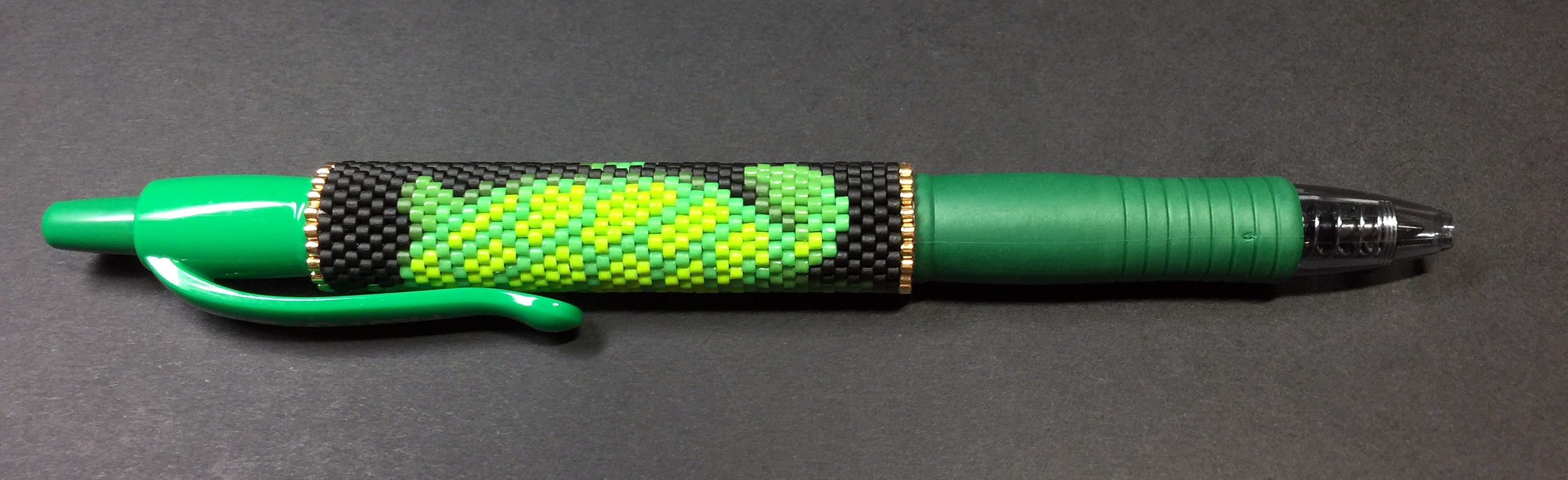 PATTERN - Single Peyote - Turtle Pen Wrap - Etsy