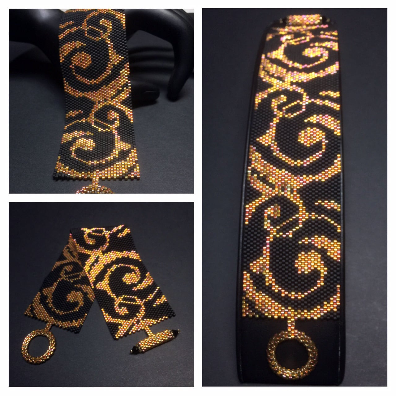 PATTERN Single Peyote Elegance Bracelet - Etsy