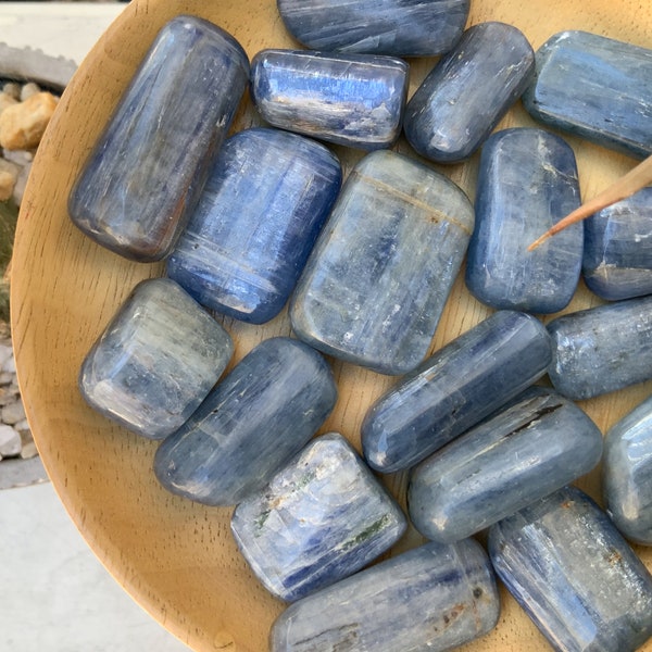 Tumbled Kyanite - Etsy