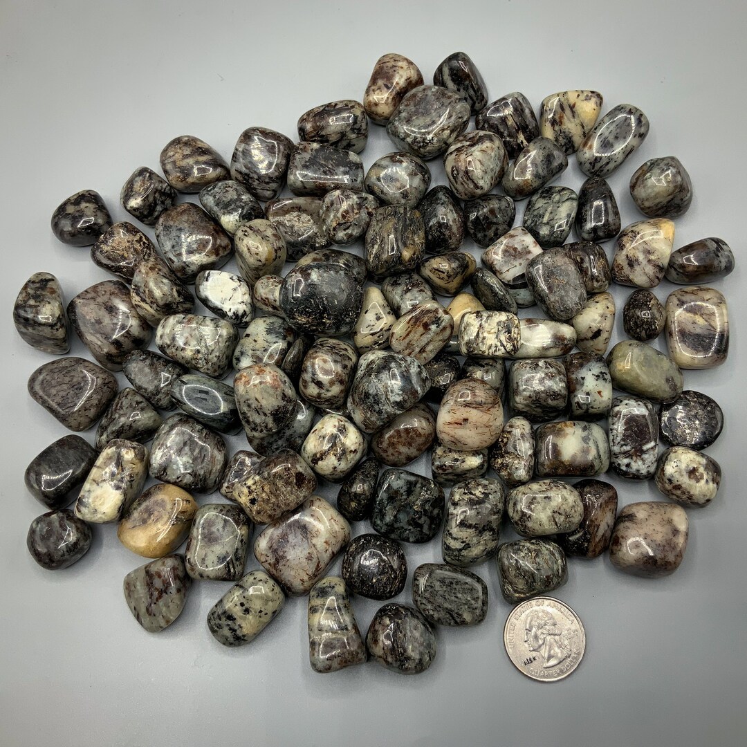 Wholesale Astrophyllite Tumbled Stones Bulk 1kg Lot - Etsy