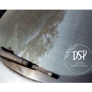 DSP Car Decal Direct Support Professional White Decal - Etsy