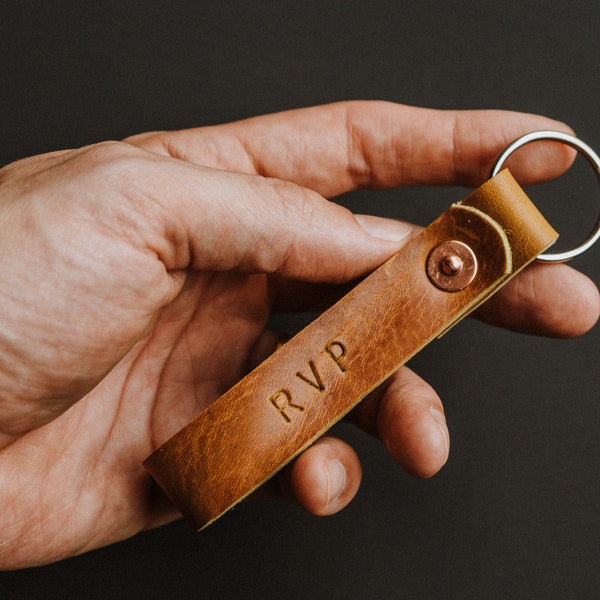 Monogram Keychain - Etsy