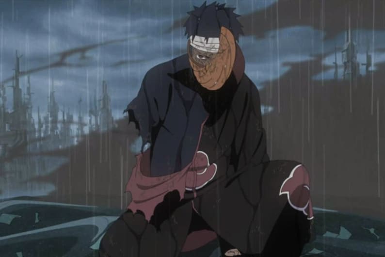 Tobi Broken Mask fight With Konan - Etsy