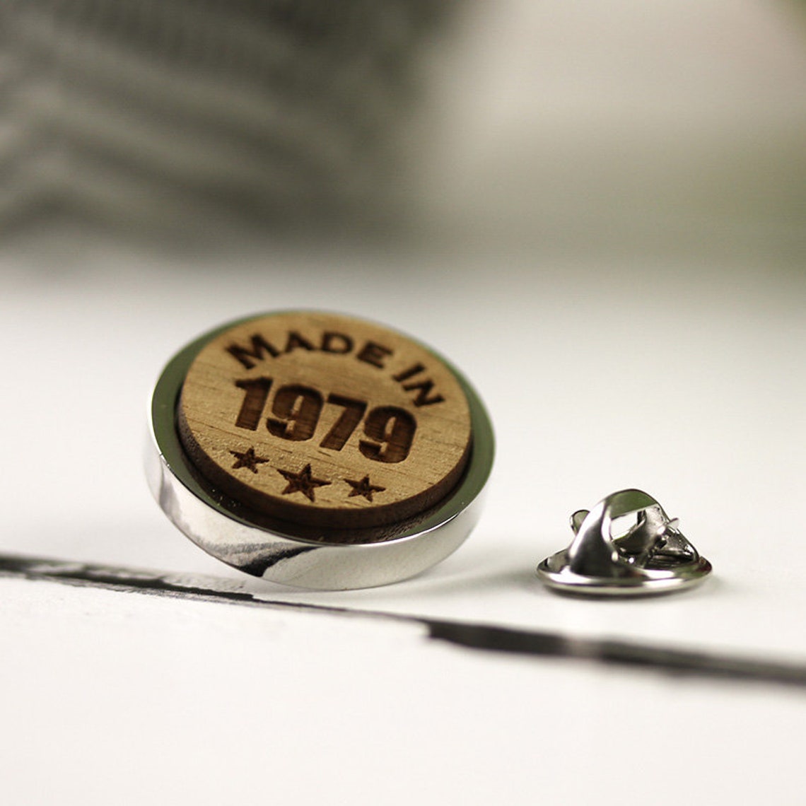 Lapel Pin Best Friend Badge Birthday Gift Unique Pin Birthdate - Etsy