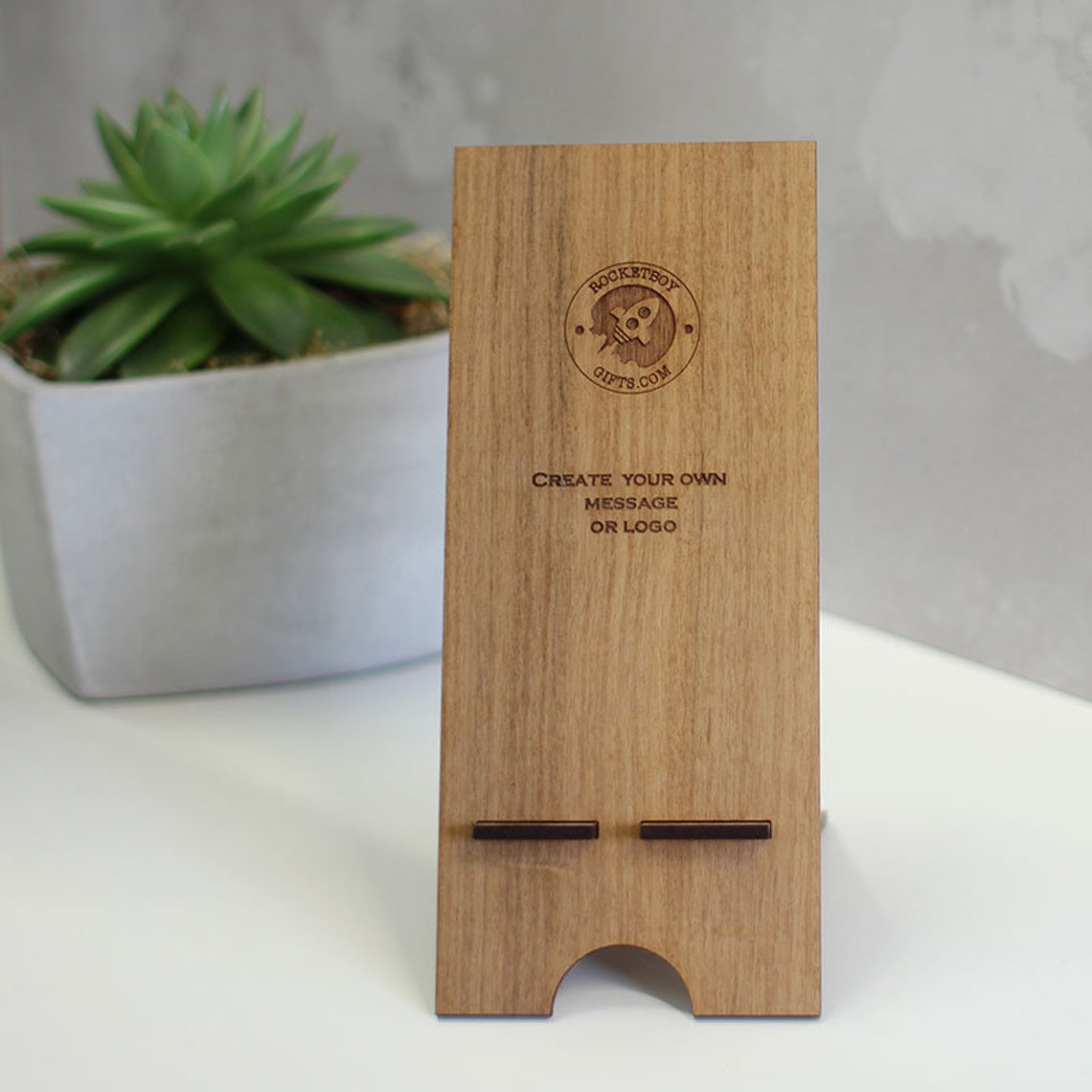 Wooden cellphone holder mobile phone holder This makes a | Etsy