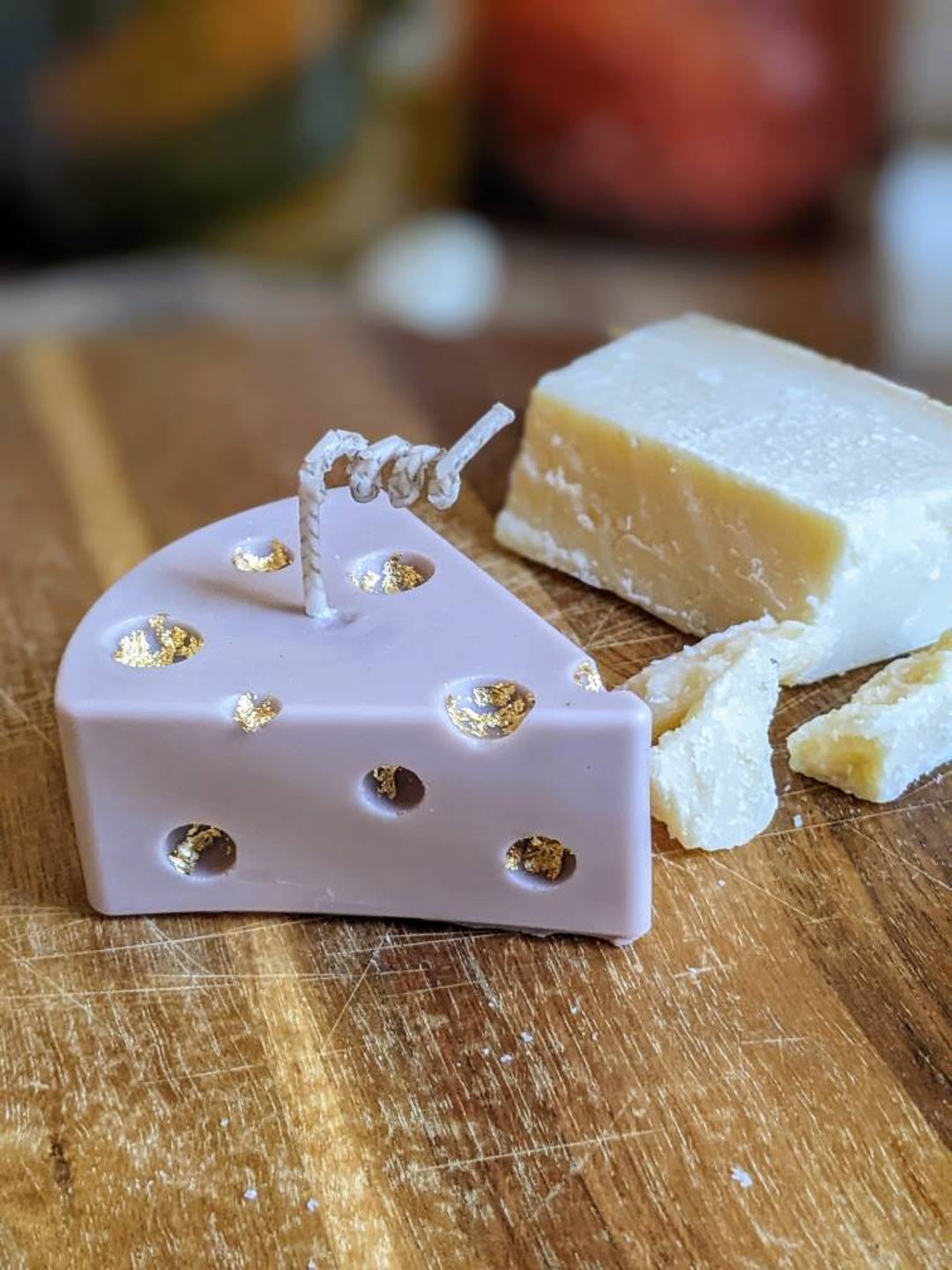 Swiss Cheese Candle - Etsy