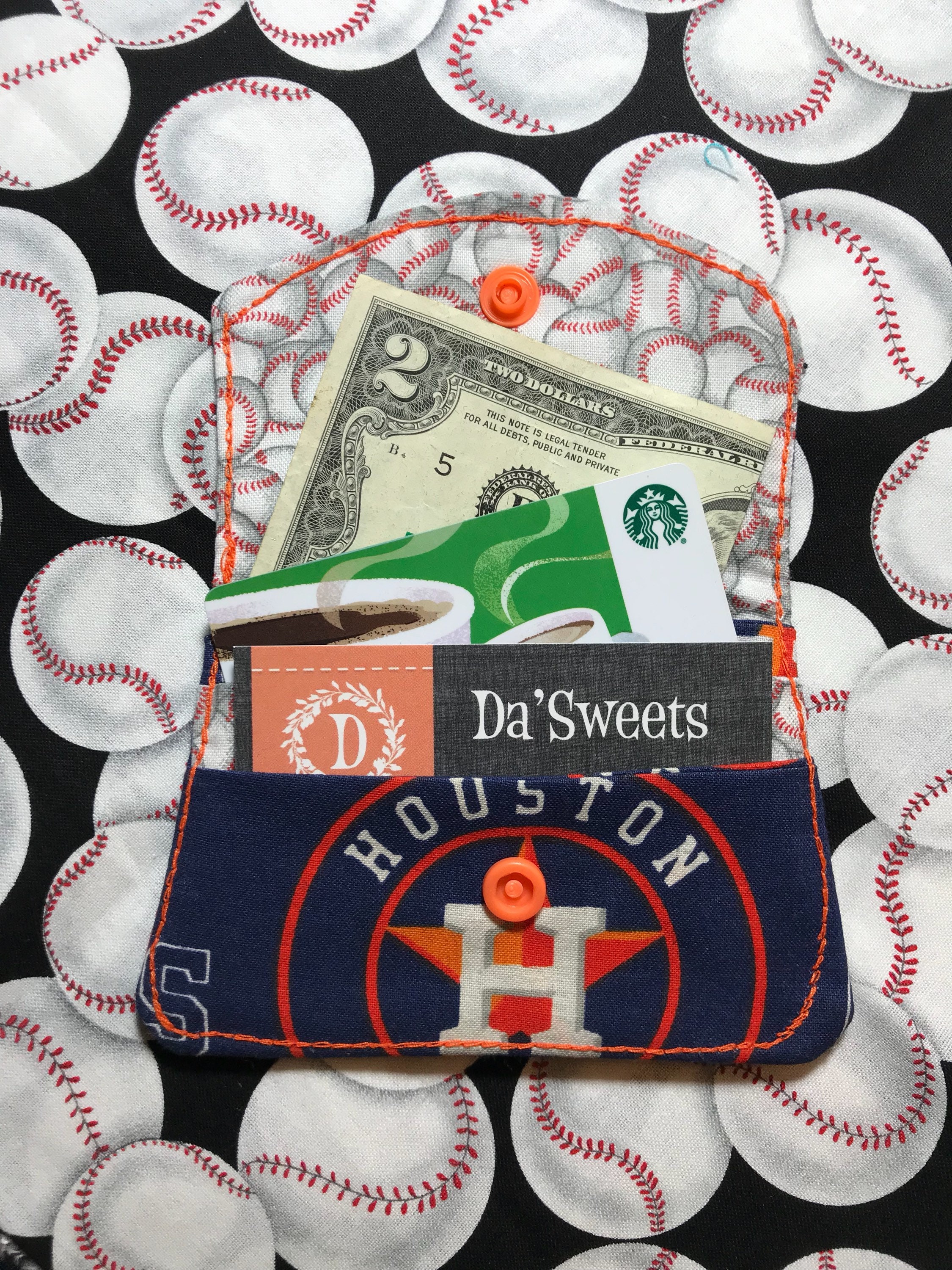 Houston Astros Wallet for That MLB Fan - Etsy