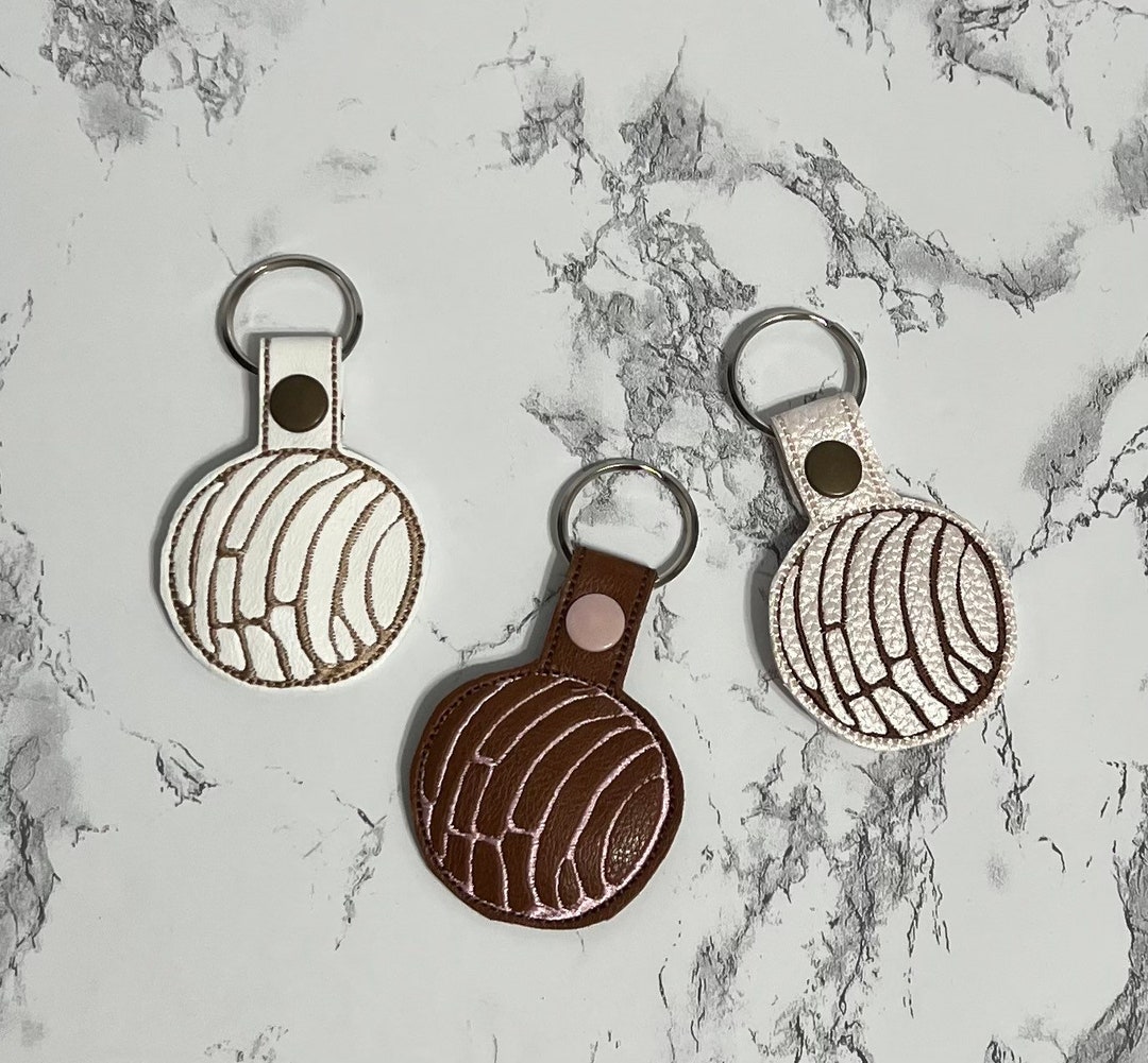 Concha Key Chain, Pan Mexicano, Key Fob - Etsy