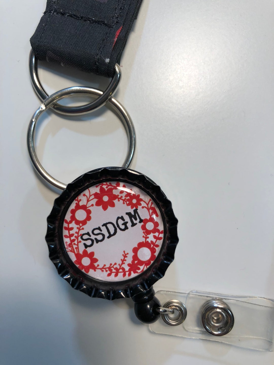 True Crime Murder ID Badge Reel /holder - Etsy