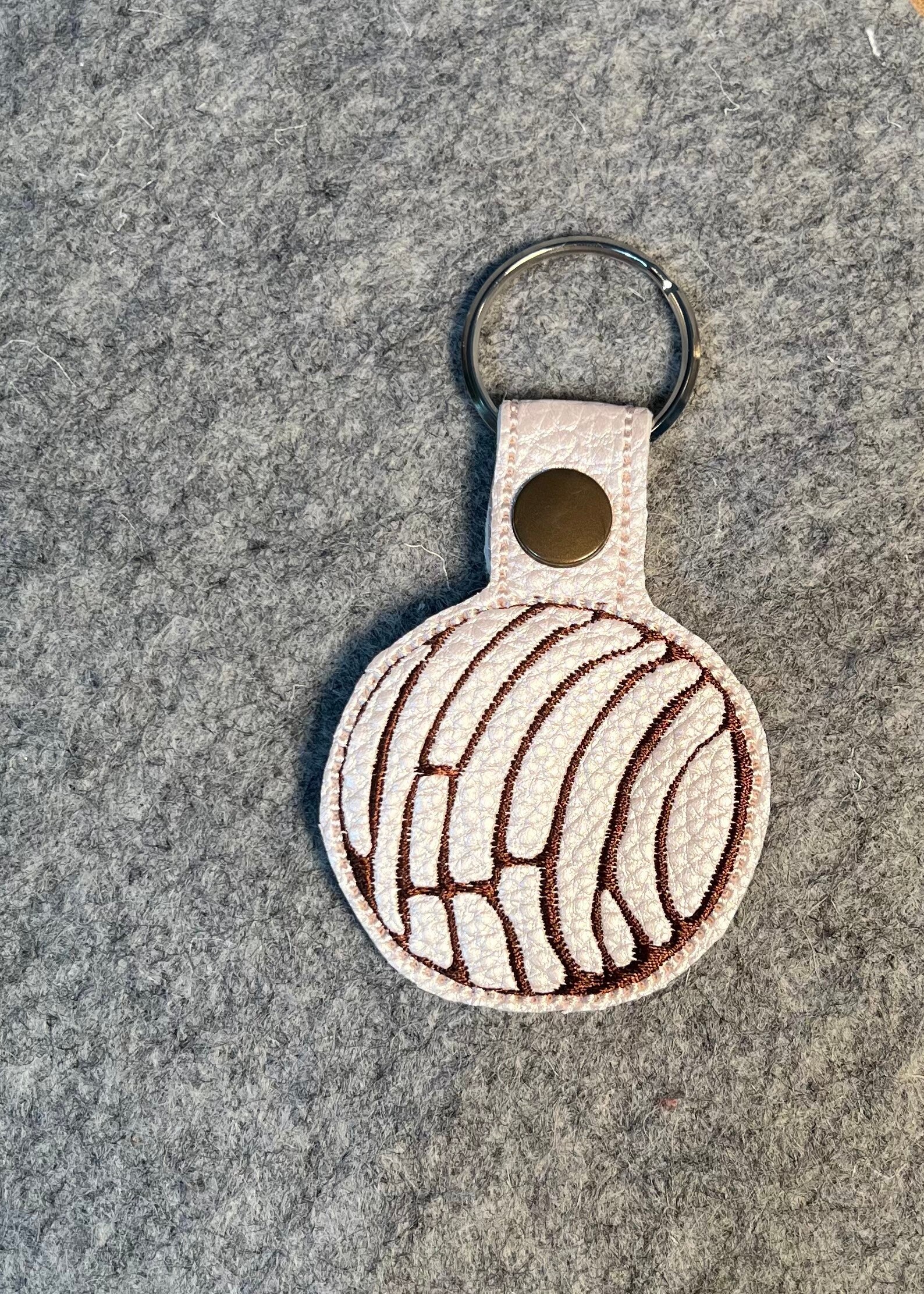 Concha Key Chain Pan Mexicano Key Fob - Etsy