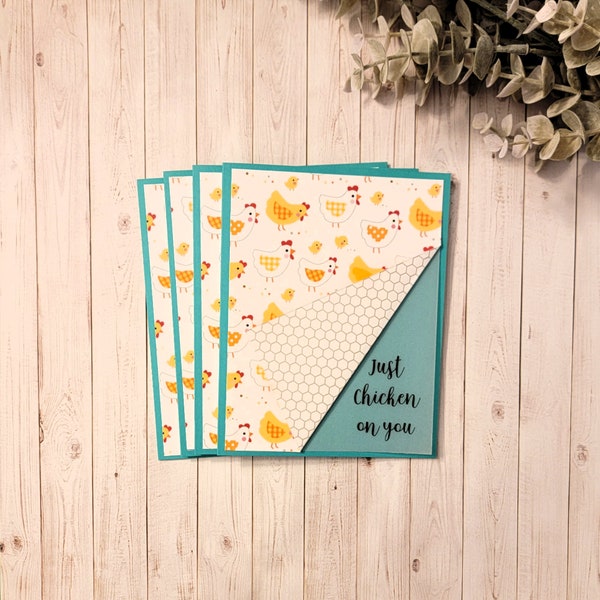 Chicken Card - Etsy