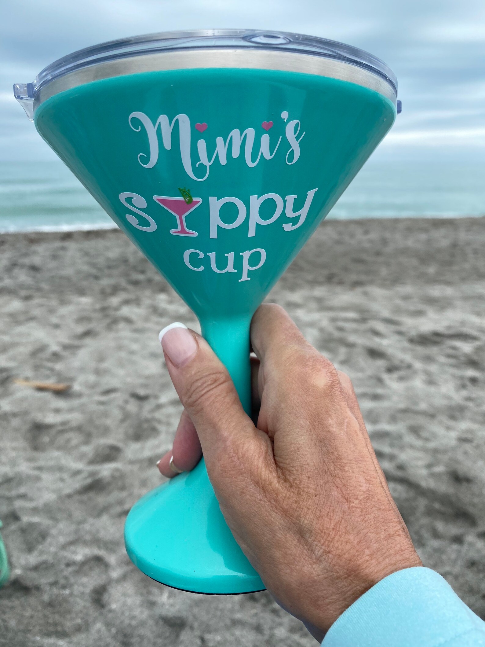 Stainless Martini Cup Martini Glass Monogrammed Martini - Etsy