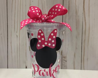 Minnie mouse cup | Etsy