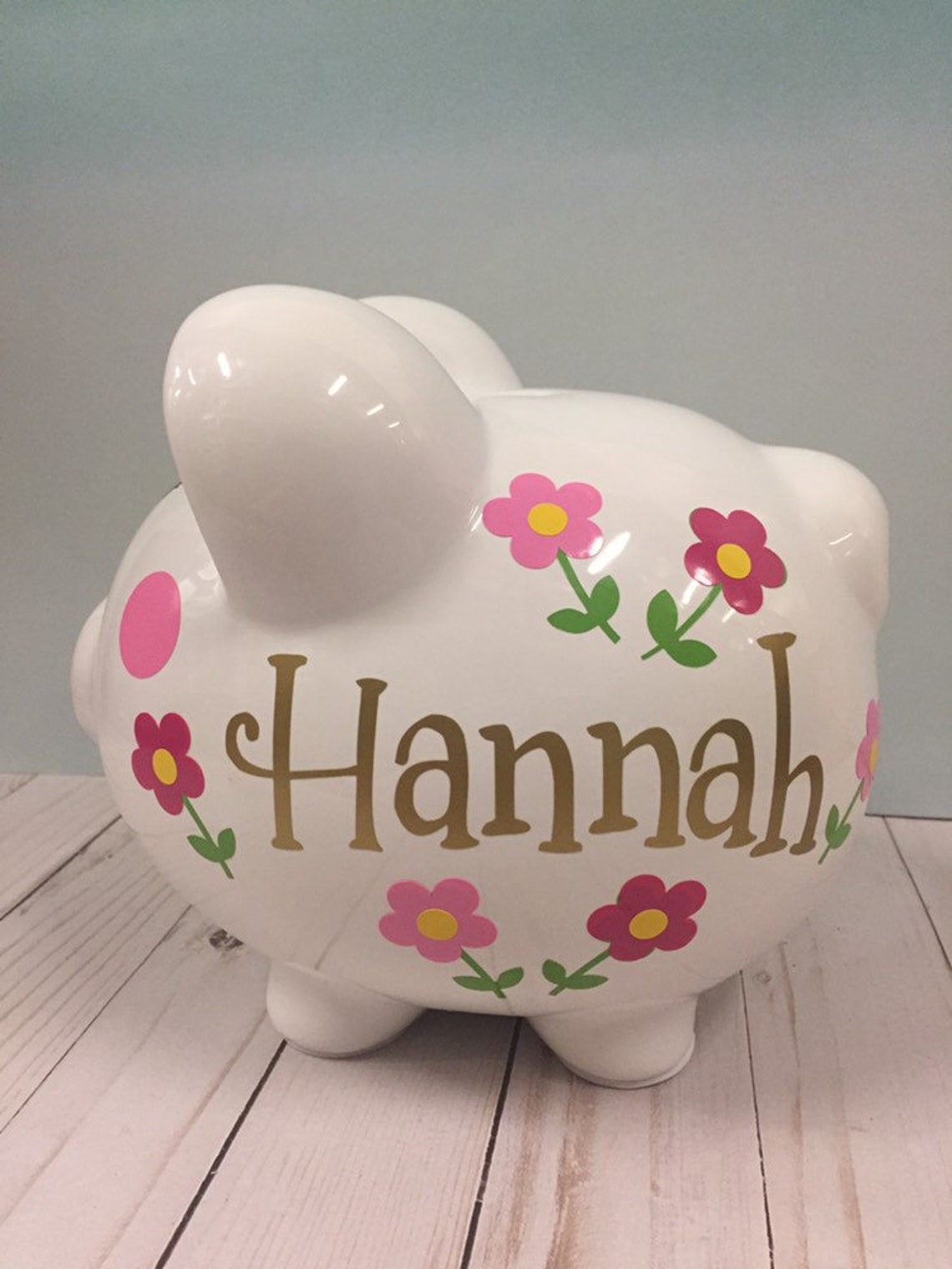 Large Piggy Bank-piggy Bank-piggy Bank for Girls-personalized - Etsy