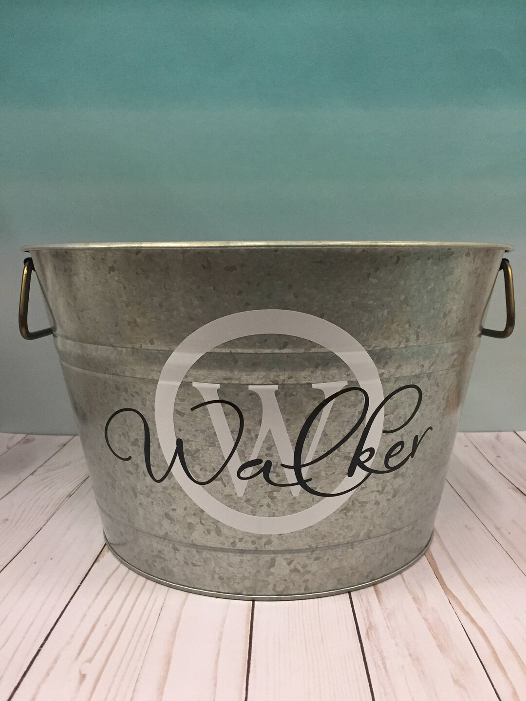 Beverage Tub,monogrammed Bucket , Personalized Beverage Tub,wedding ...