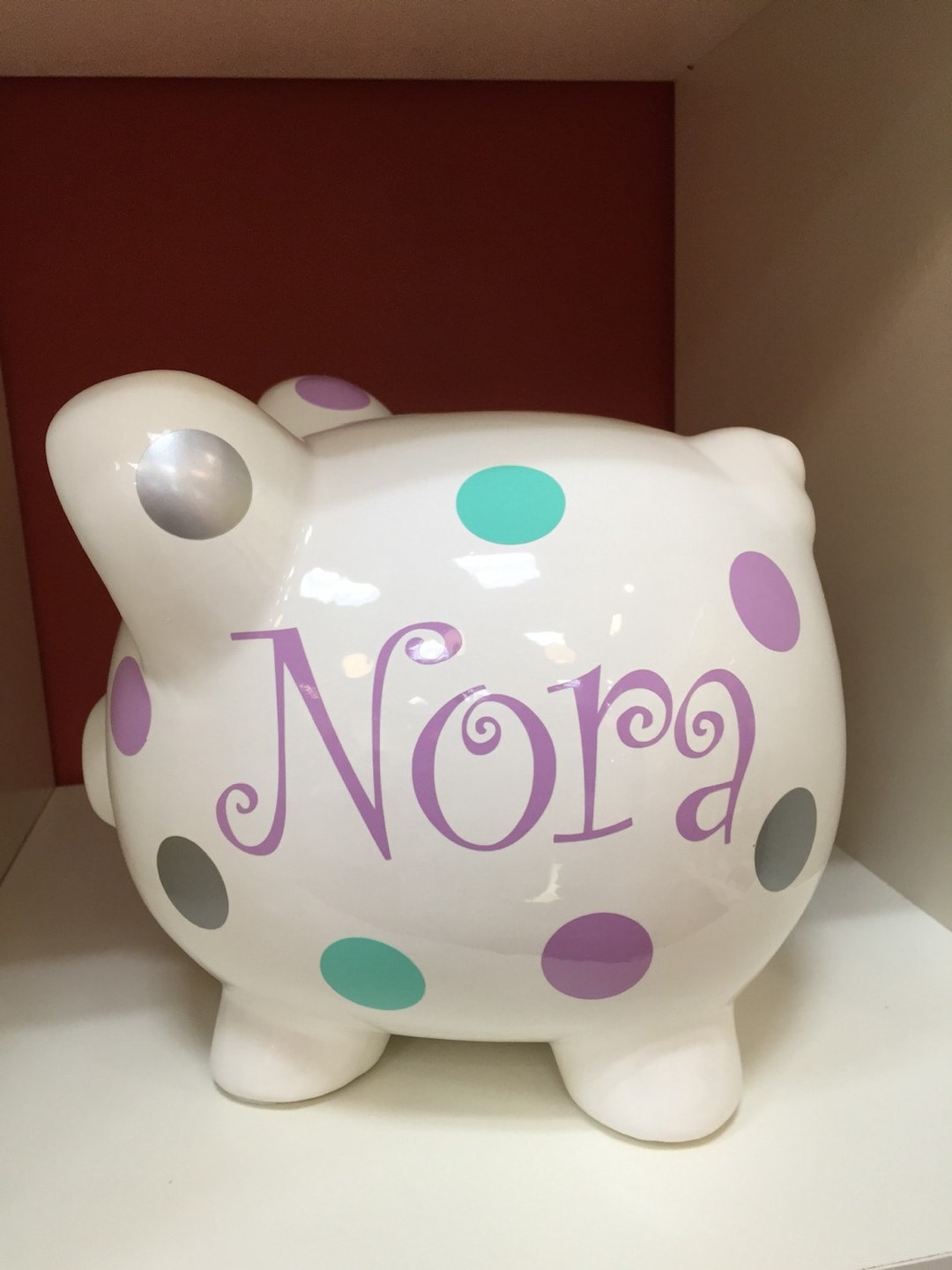 Piggy Bank-personalized Piggy Bank-large Piggy Bank- Piggy Bank for ...