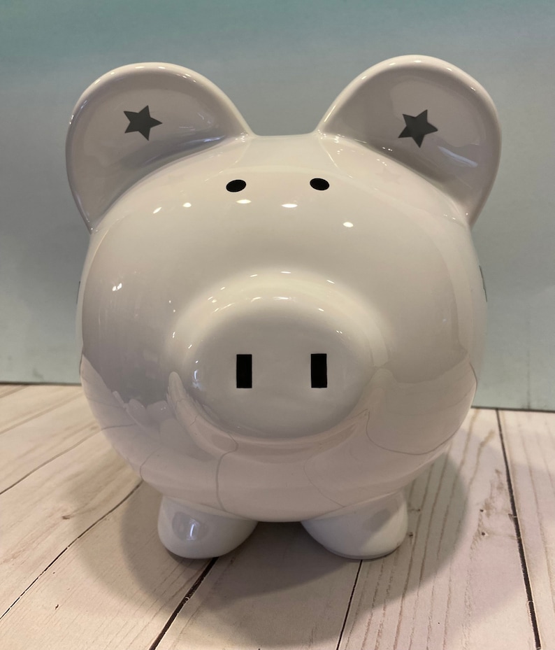 Personalized Large Piggy Bank-piggy Bank for Boys-piggy Bank - Etsy