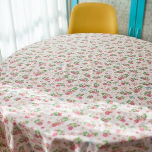 Pink Strawberry Cotton Fabric / 45cm X 110cm 17.5 X 43 - Etsy