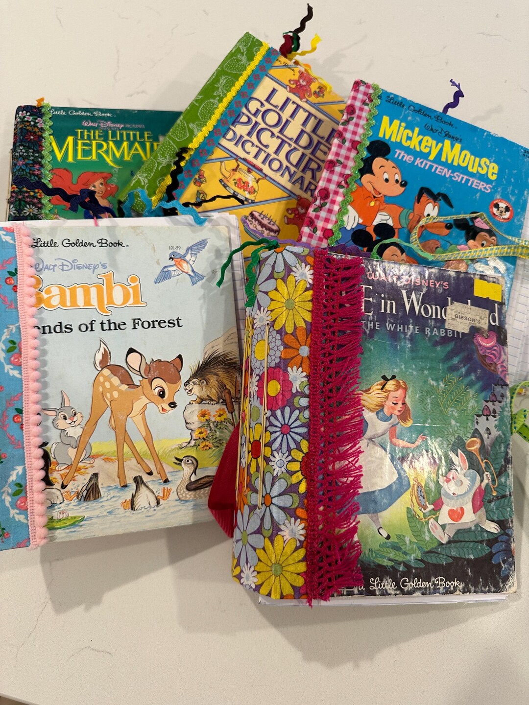 Upcycled Little Golden Book Junk Journal Blank Journal Ready to Use - Etsy