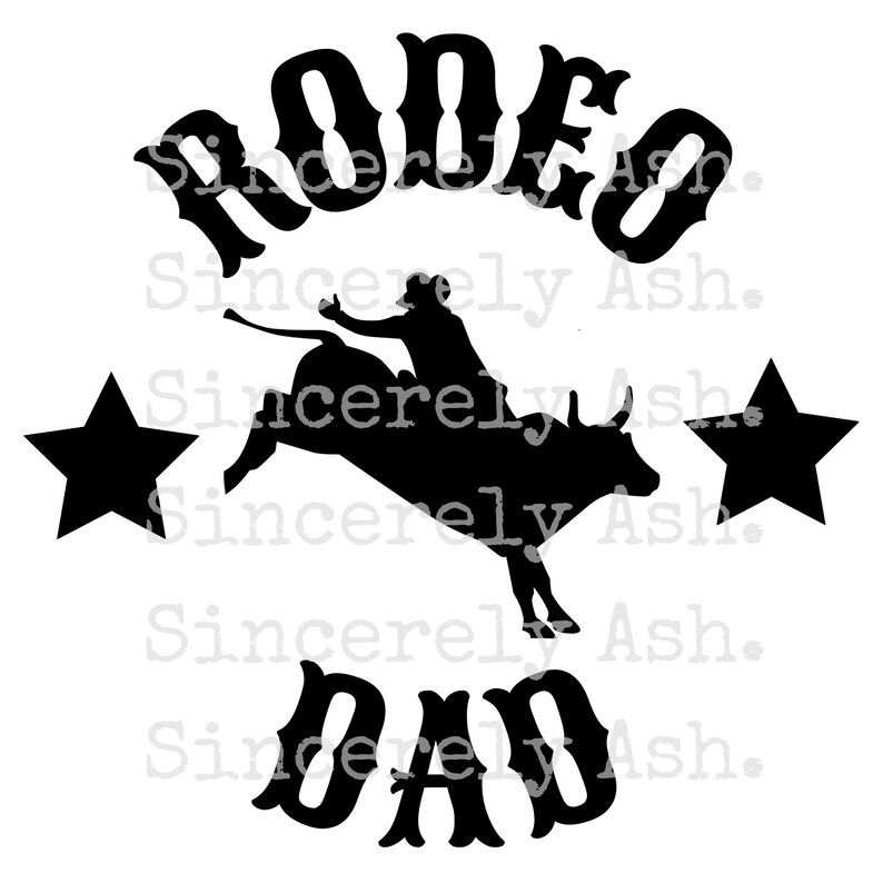 Rodeo Mom Rodeo Dad Bundle SVG & PNG for Cricut - Etsy