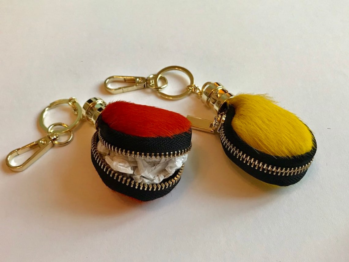 Zipper Pouch Keyrings - Etsy