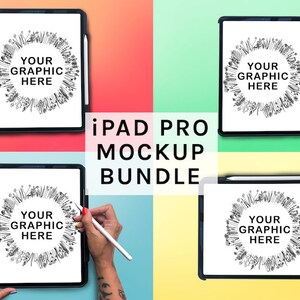 IPad Pro Mockup Bundle | Customizable Styled Mockup | Mockup Template ...