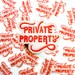 Private Property Sticker Soft Matte Finish - Etsy