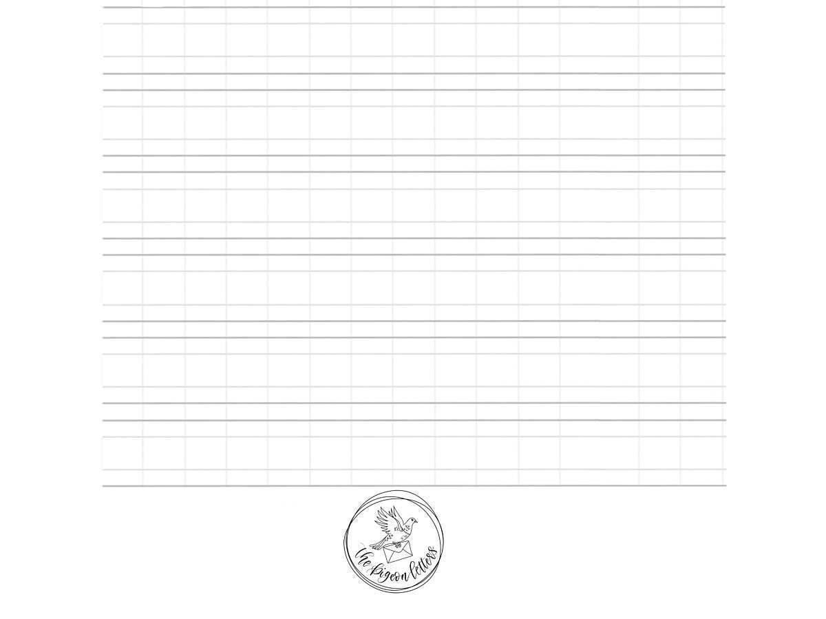 Hand Lettering Practice Sheets DOUBLE LETTER Words Cacti & | Etsy