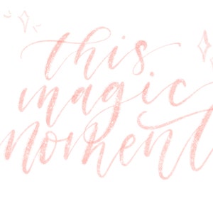 Pixie Procreate Lettering Brush Sparkly Glitter Custom iPad Calligraphy ...