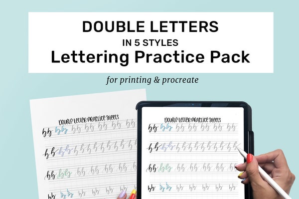 Capital Letters Brush Lettering uppercase Practice Sheets - Etsy Canada